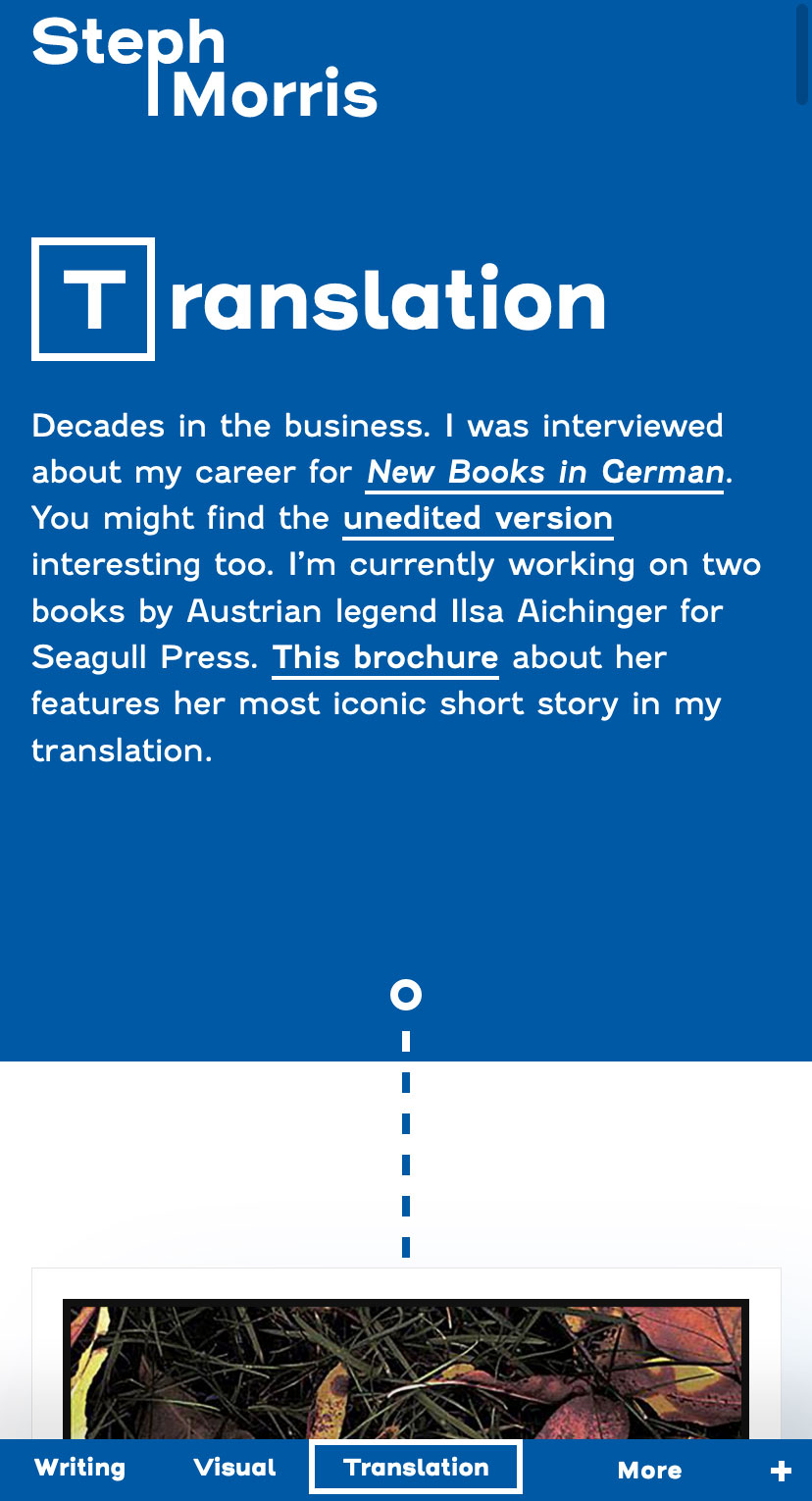 Steph Morris - Frontwards Design