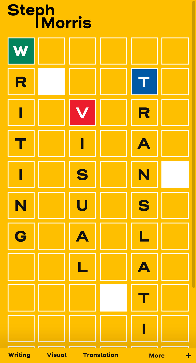 Steph Morris - Frontwards Design